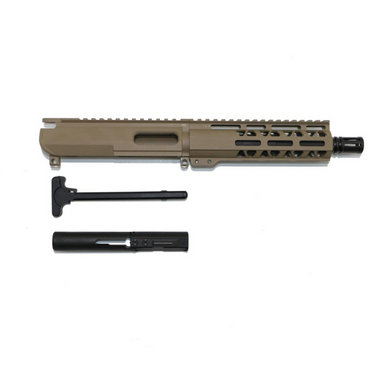 9MM FDE Upper Assembly 7.5″ Phosphate Barrel, 7″ Keymod Rail