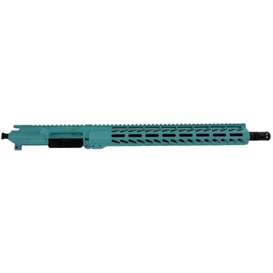 300 Blackout 16 Upper No BCG+CHARGING HANDLE - Tiffany Blue