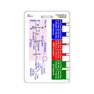 ESI Algorithm & Details/Definitions 8.5"x11" Laminated Page - Scrub Pocket