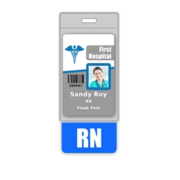 ESI Badge Cards Set - 2 Cards - Scrub Pocket