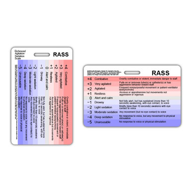 RASS Badge Card - Scrub Pocket