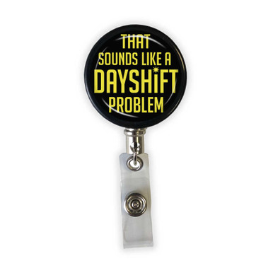 Sounds like a Dayshift Problem Heavy Duty Steel Cord Badge Reel - Scrub ...
