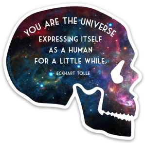 You Are Made of Stardust Decal - Scrub Pocket