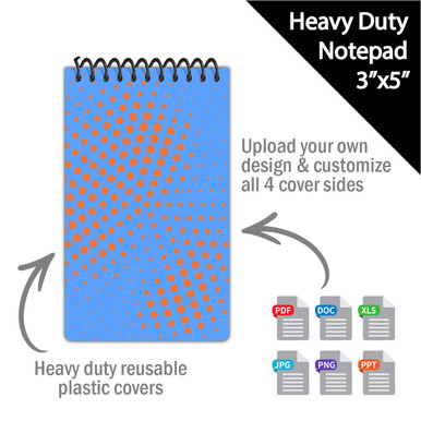 Custom Heavy Duty 3x5 Notepad - WeHa Print