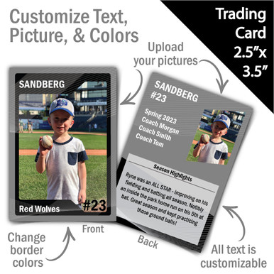 Custom Trading Card - WeHa Print