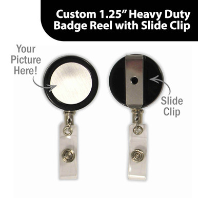 Custom Heavy Duty Steel Cord Badge Reel