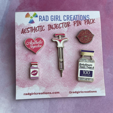 Aesthetic Pin Pack - Scrub Pocket