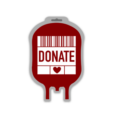 Donate Decal - Scrub Pocket
