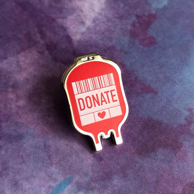 Donate Pin - Scrub Pocket