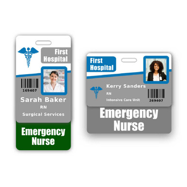 Emergency Nurse Badge Buddy - Scrub Pocket