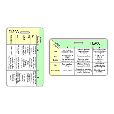 FLACC Badge Card - Scrub Pocket