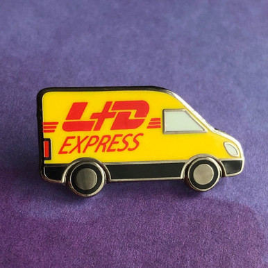 L+D Express Delivery Pin - Scrub Pocket