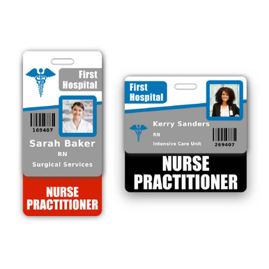 NURSE PRACTITIONER Badge Buddy - Scrub Pocket