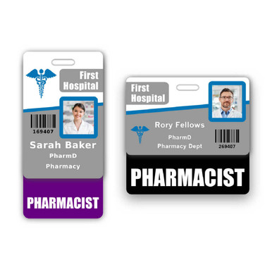 PHARMACIST Badge Buddy - Scrub Pocket