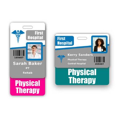 Physical Therapy Badge Buddy - Scrub Pocket
