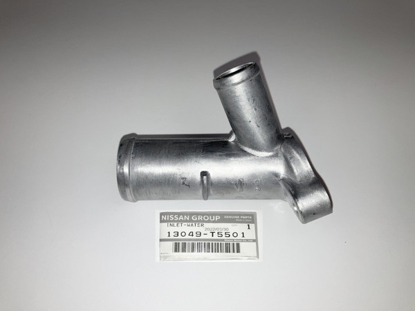 Lower Water Inlet Neck On Front Cover Datsun Nissan 720 D21 Hardbody ...