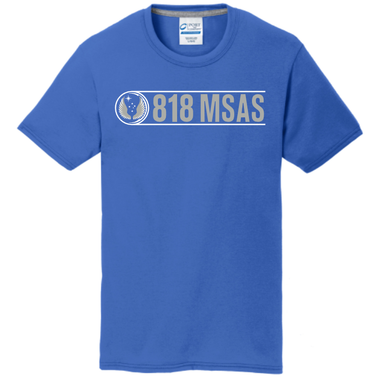 818 MSAS Poly/Cotton Blend Tee | SRS Teamwear