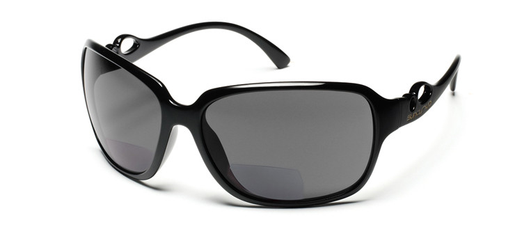 Suncloud Illusive Polarized Bi-Focal Reading Sunglasses in Black ...