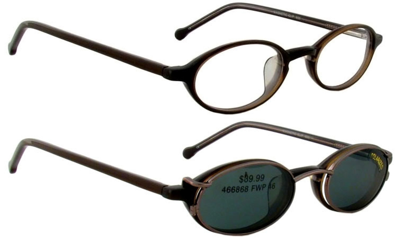 Magnetic Clip On 900 Polarized Reading Sunglasses Polarized World