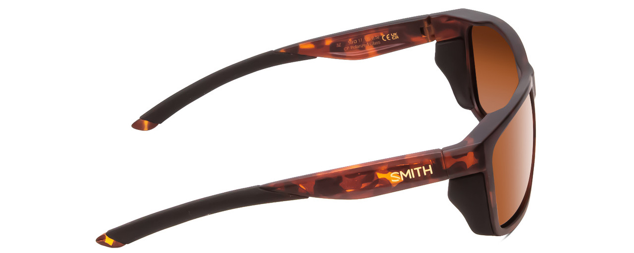 Smith Longfin Wrap Sunglasses Tortoise Gold/ChromaPop Glass Polarized ...