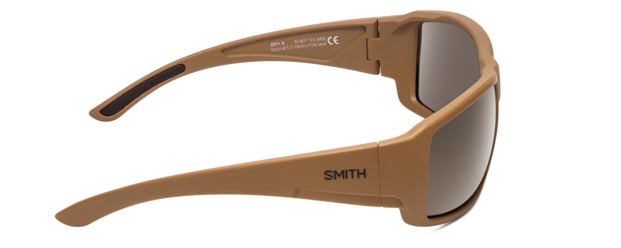 Smith Operator Choice Elite Wrap Sunglasses in Tan 499 Brown/Polarized ...