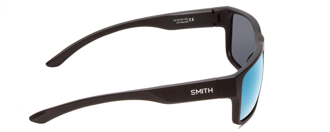 Smith Soundtrack Unisex Sunglasses in Black/ChromaPop Polarized Blue ...