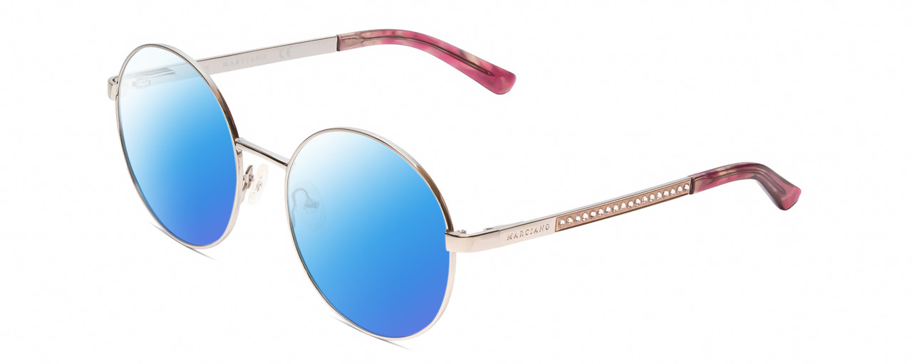 Guess by Marciano GM0323 Lady Polarized Sunglasses in Silver Pink 54mm ...