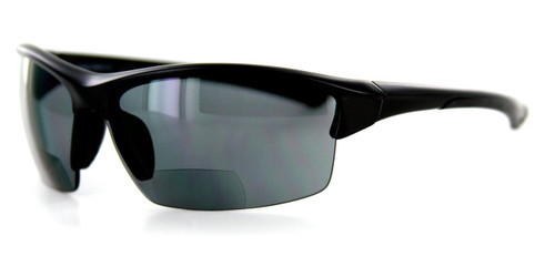 Coyote™ Bp 7 Polarized Bi Focal Readers In Black Polarized World