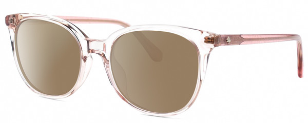 Kate Spade ANDRIA Cat Eye Polarized Sunglasses Pink Crystal Glitter 51 ...