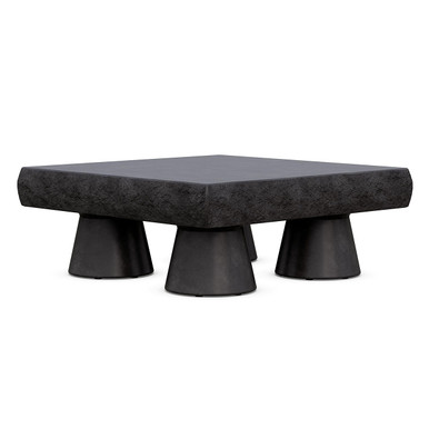 Pensacola Glass Fiber Reinforced Concrete Coffee Table - Fortunoff B2B