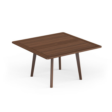 Foundations Ipe Wood 53 in. Sq. Dining Table - Fortunoff B2B