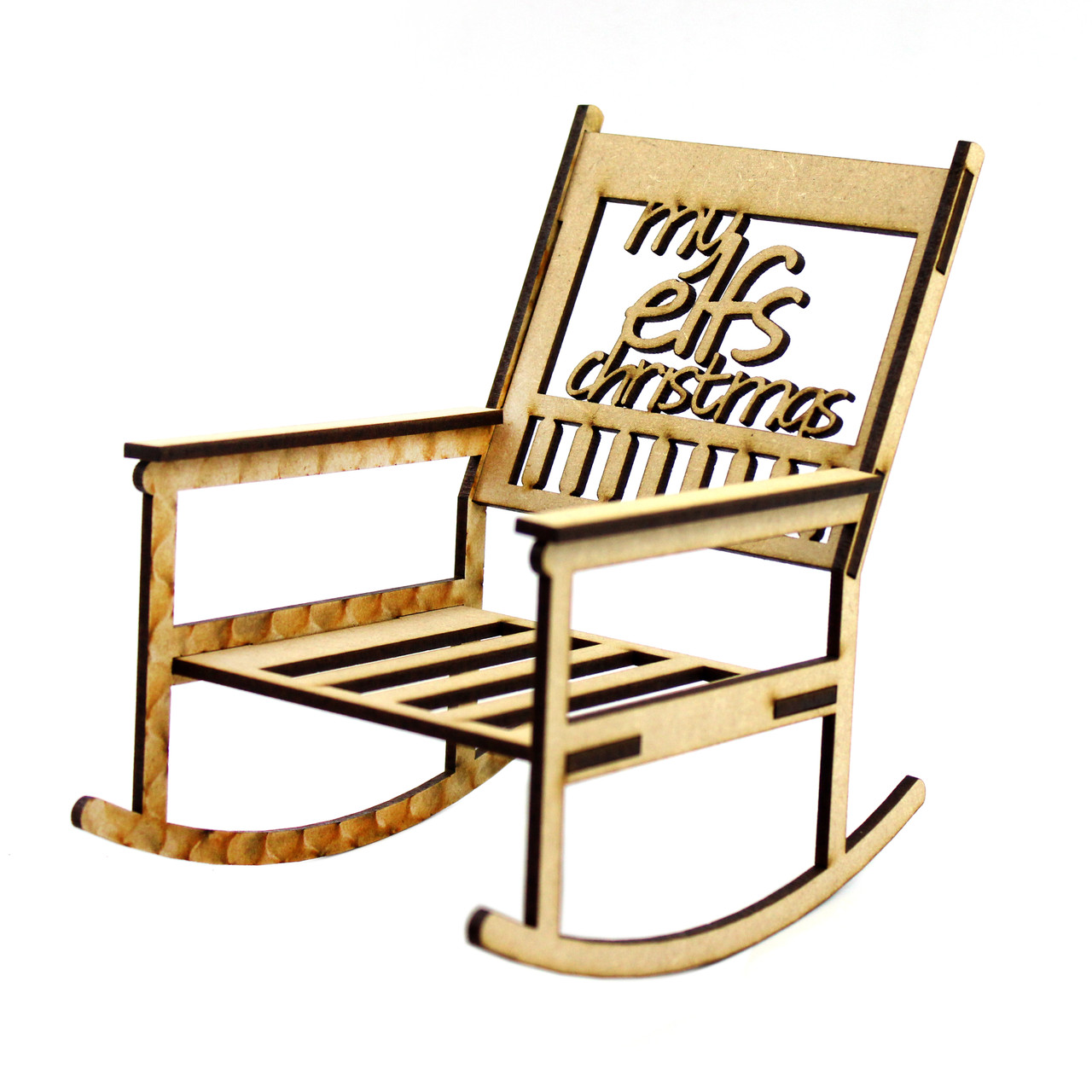 WWCrafts Naughty Elf Rocking Chair