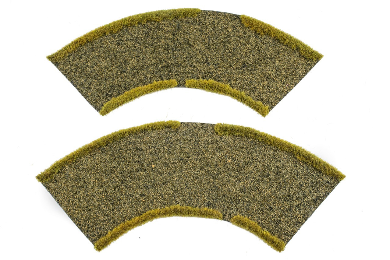 Road Straight Sections Set of 4