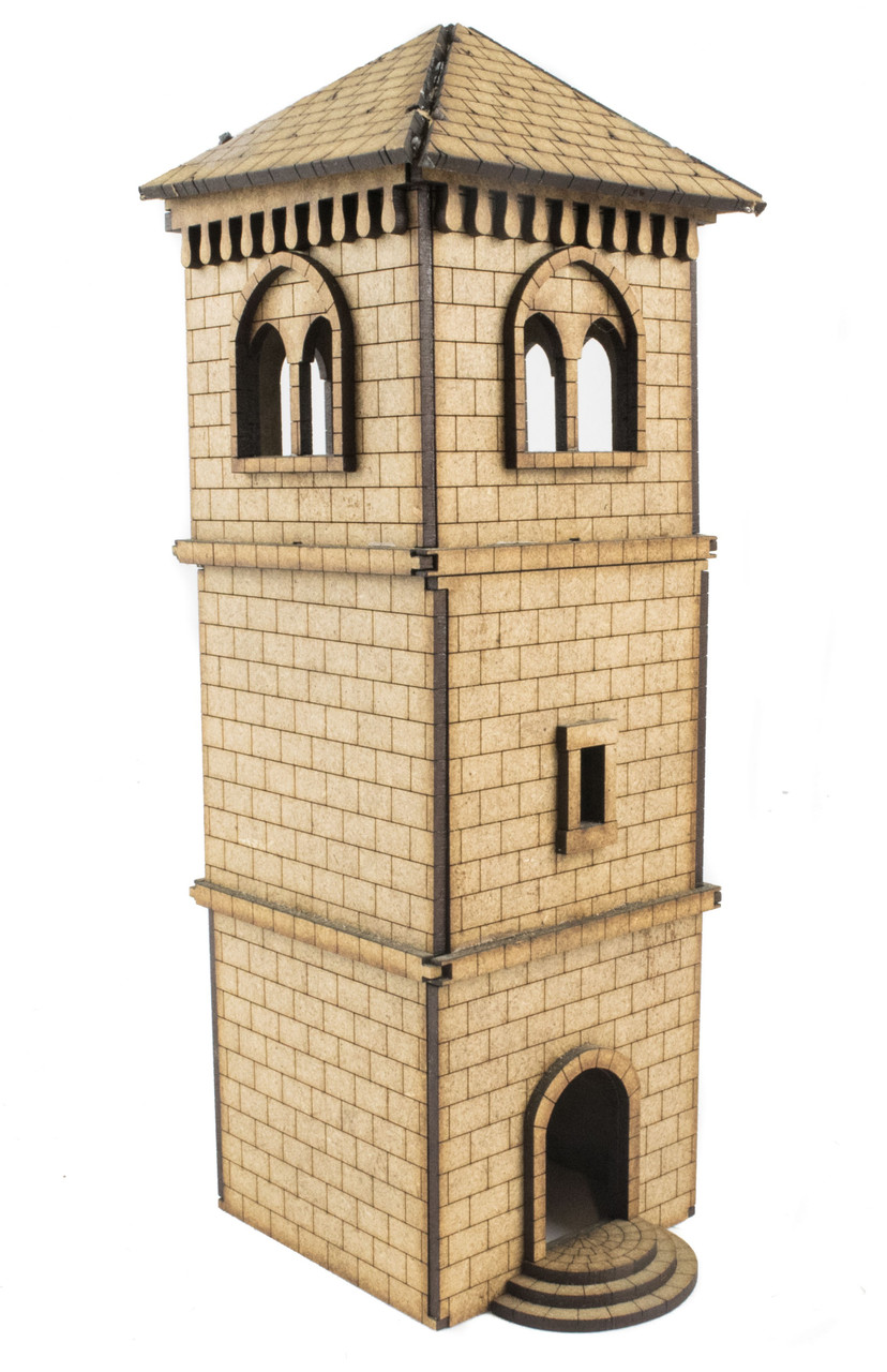 Medieval Town - Belfry Tower - The Model Paint Shop