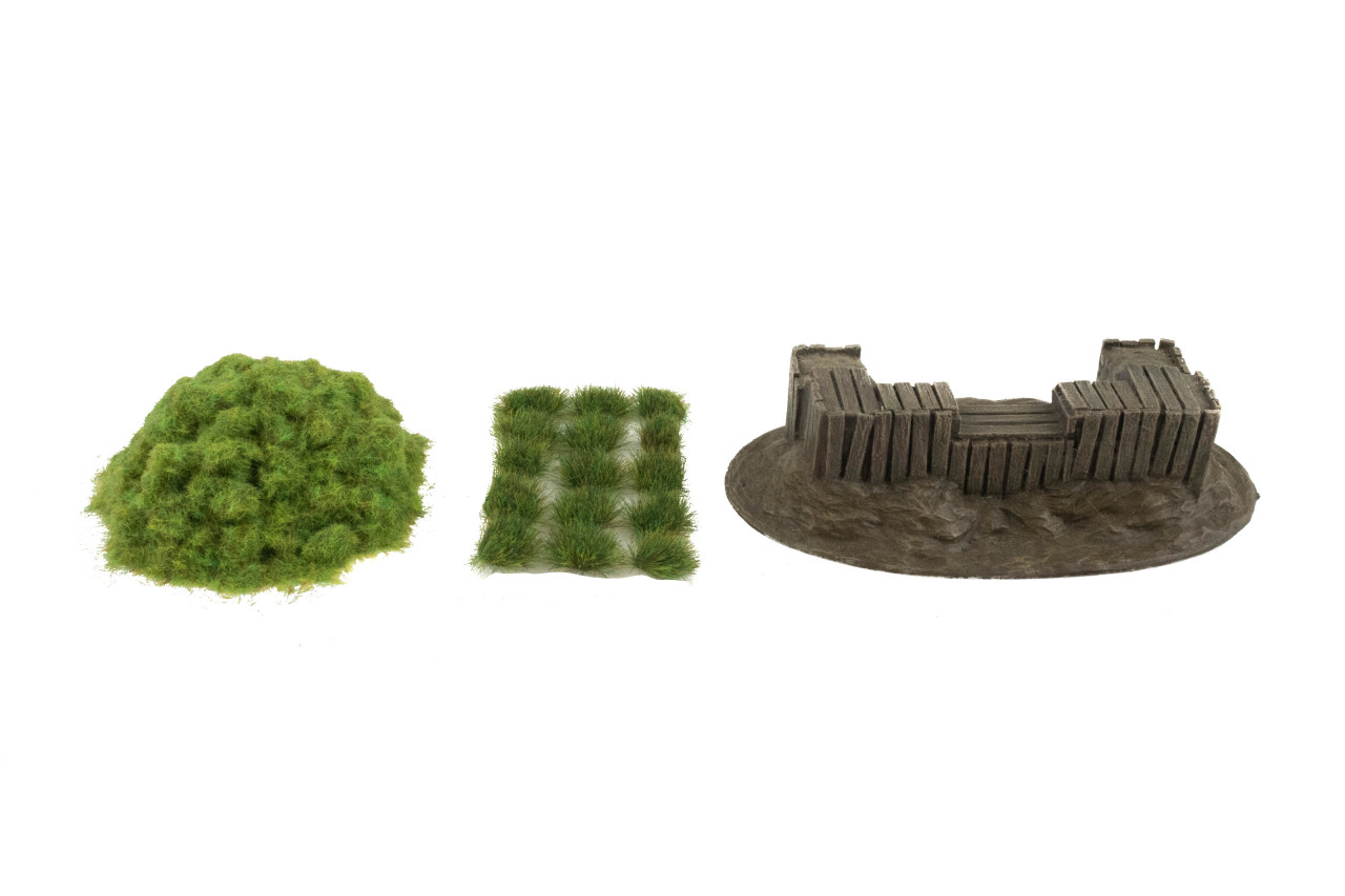World at War Wooden Bunker Defensive Position & Scenery Kit - The Model ...