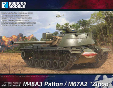 Rubicon M48A3 Patton / M67 A2 Zippo - 280141