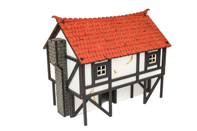 Medieval Town Bakers House - The Model Paint Shop