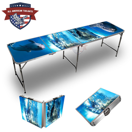 dolphins, tailgate, tables, tailgating