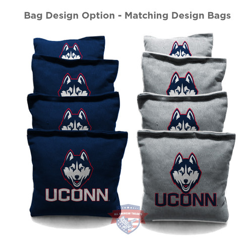 University of Connecticut "UConn" Cornhole Bags