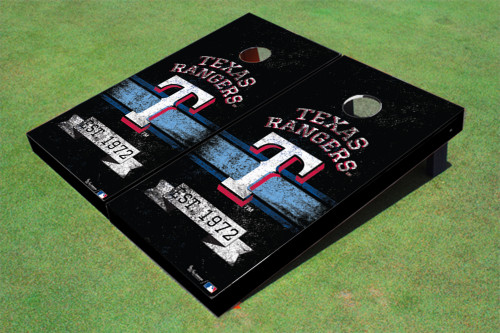 Texas Rangers T EST Cornhole Boards