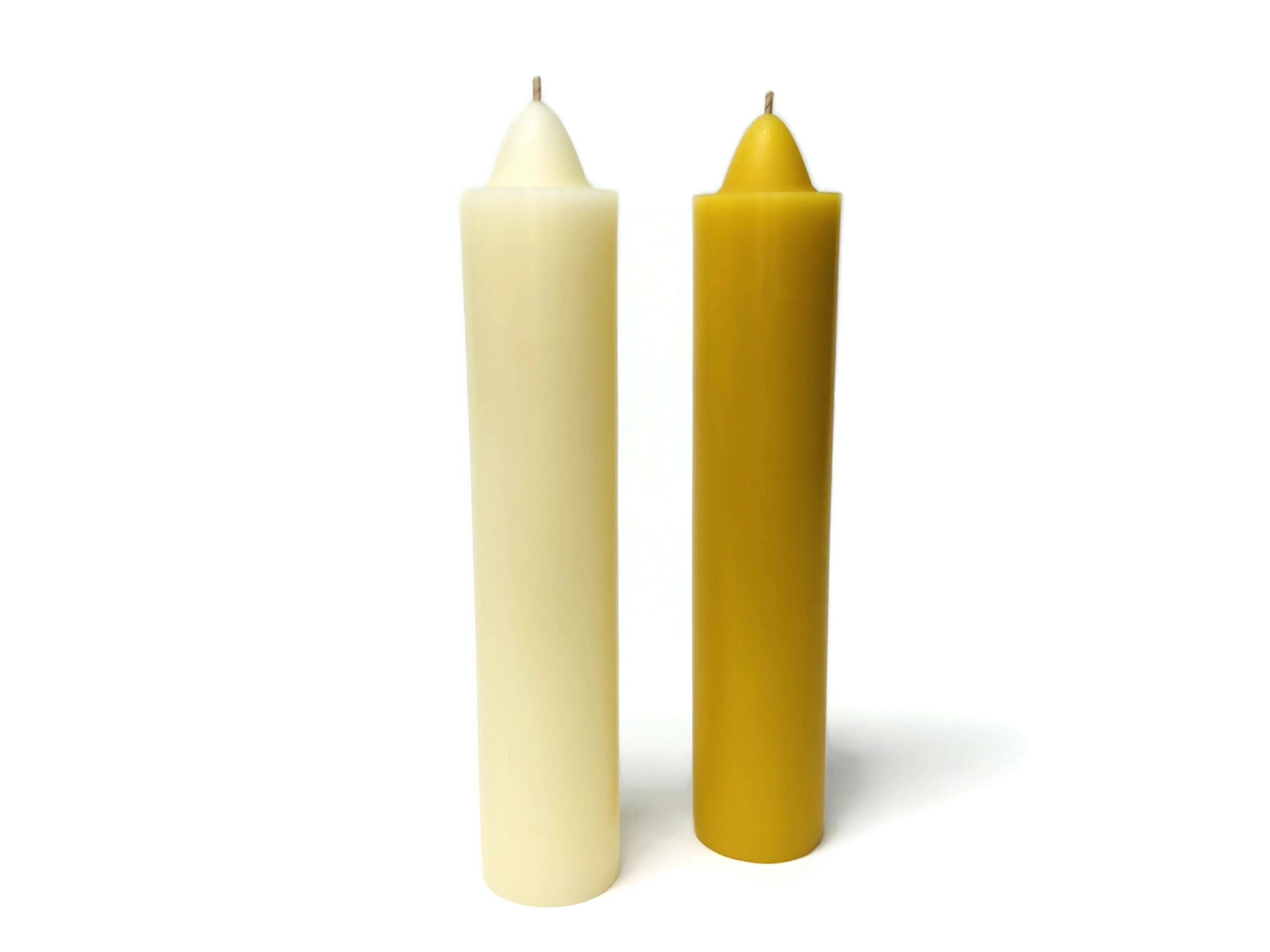 Beeswax Solid Pillar Candles | Hand Poured Pillars