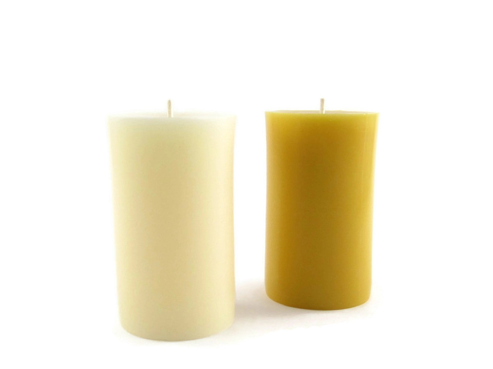 Beeswax Solid Pillar Candles | Hand Poured Pillars