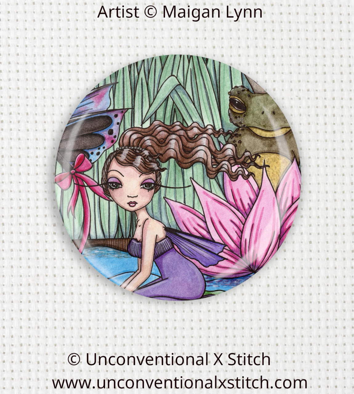 Thumbelina needle minder | Unconventional X Stitch