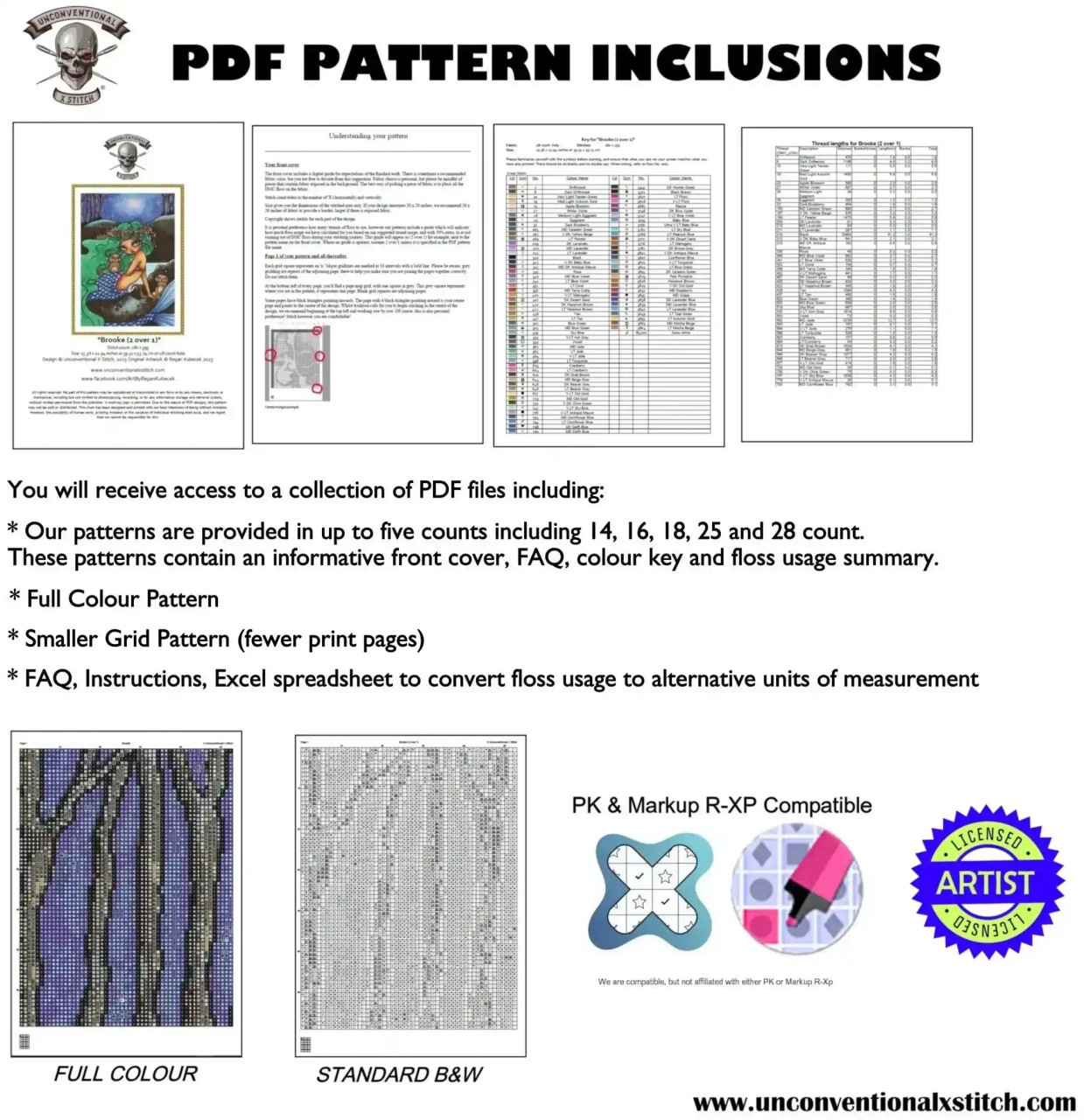 Connection cross stitch pattern | Unconventional X Stitch