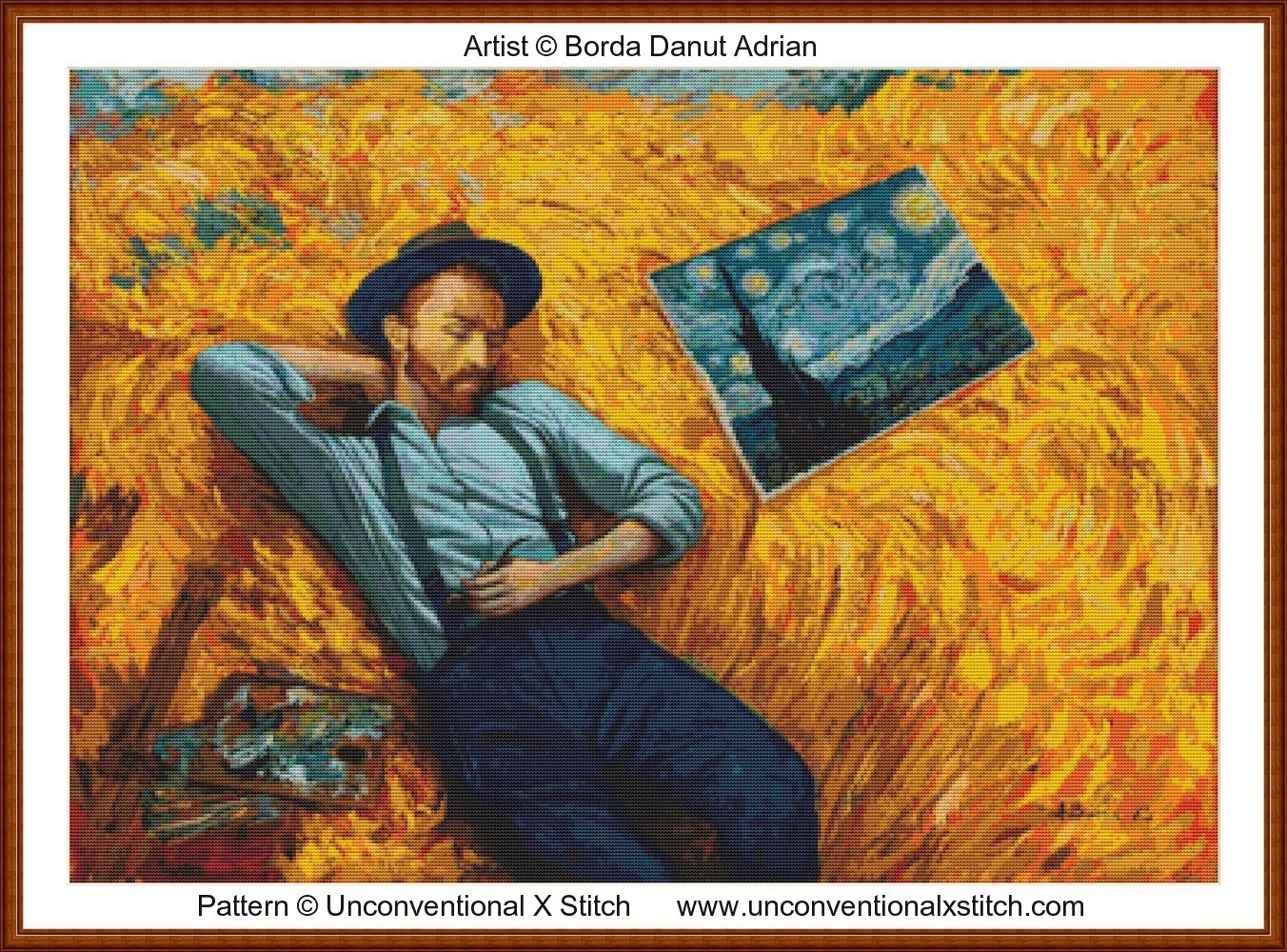 Borda Danut Adrian cross stitch patterns