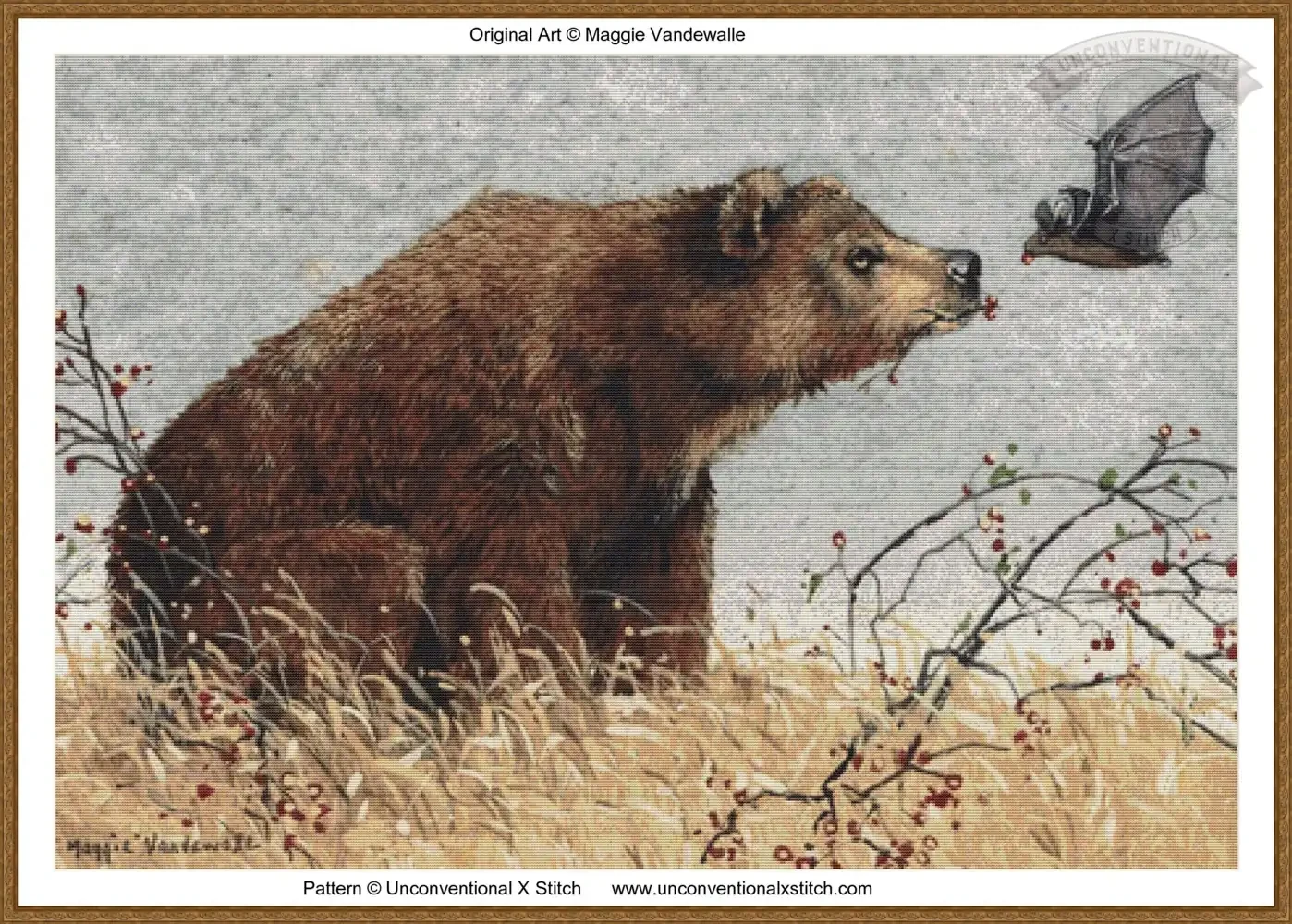 Chance Encounter cross stitch pattern | Unconventional X Stitch