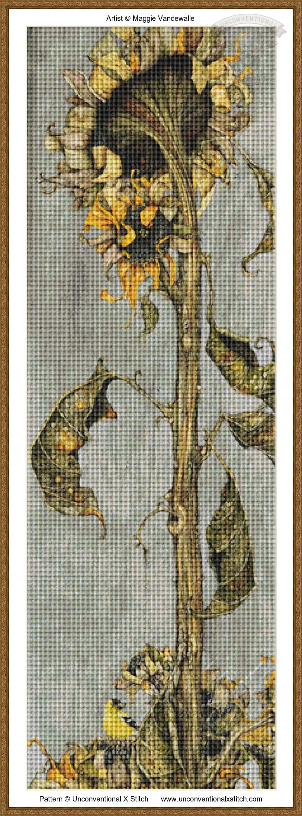 Autumn Drizzle cross stitch pattern | Unconventional X Stitch