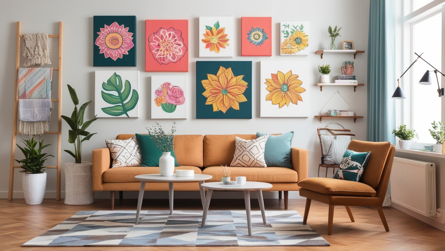 Small Home? Transform It with Budget Canvas Art! - MintSuper Art