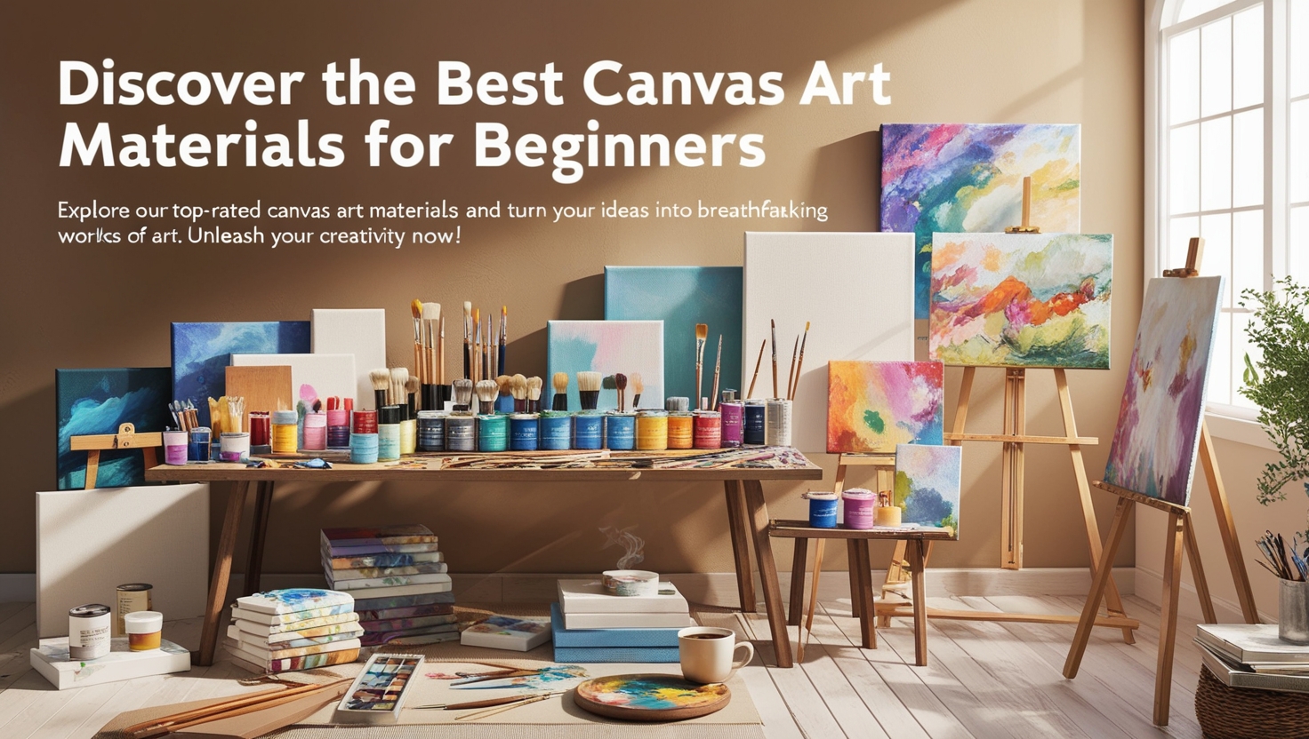 Discover the Best Canvas Art Materials for Beginners - MintSuper Art