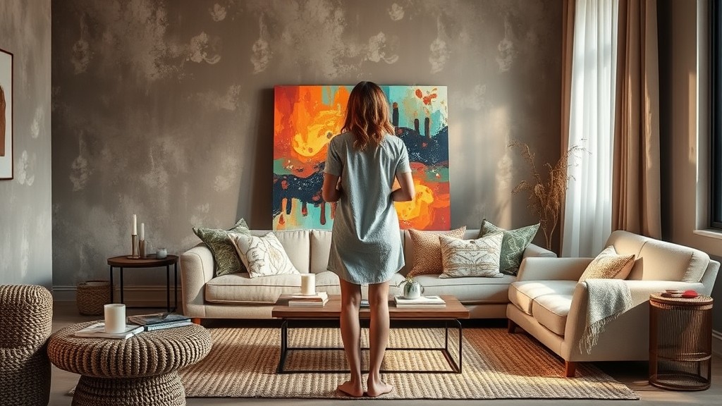 Choosing the Right Wall for Large Canvas Art Made Easy - MintSuper Art